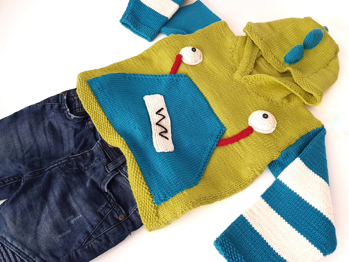 Kooky Critters Hoodie – Jane Burns Designs